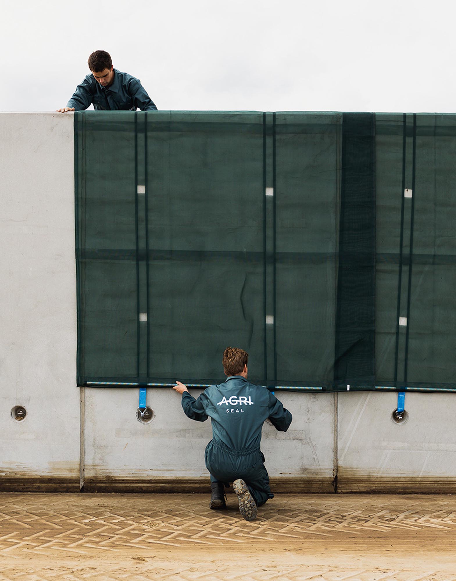 Cobefa AgriSeal covering system | Covering silage, storing silage ...