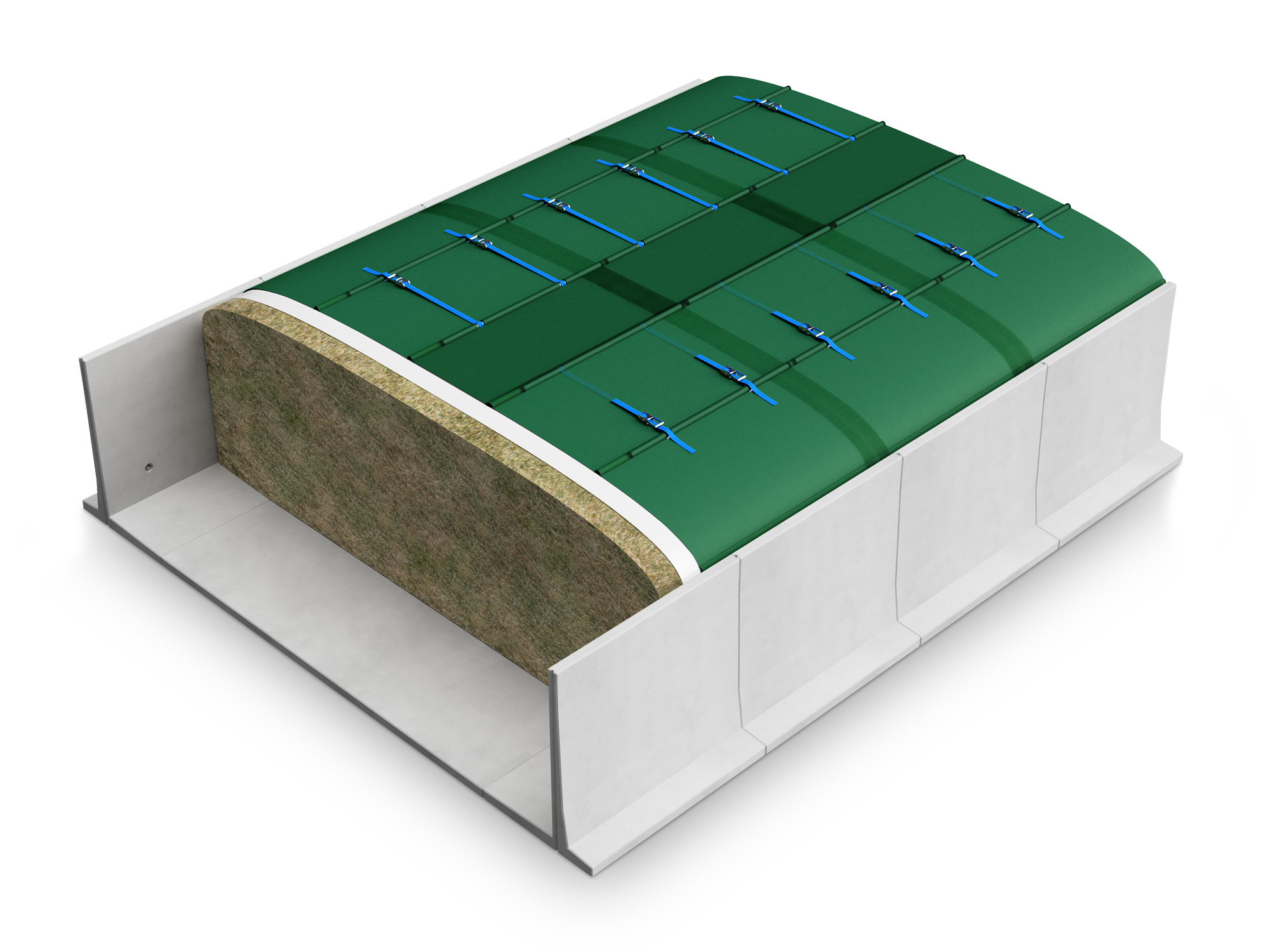 Cobefa AgriSeal covering system | Covering silage, storing silage ...